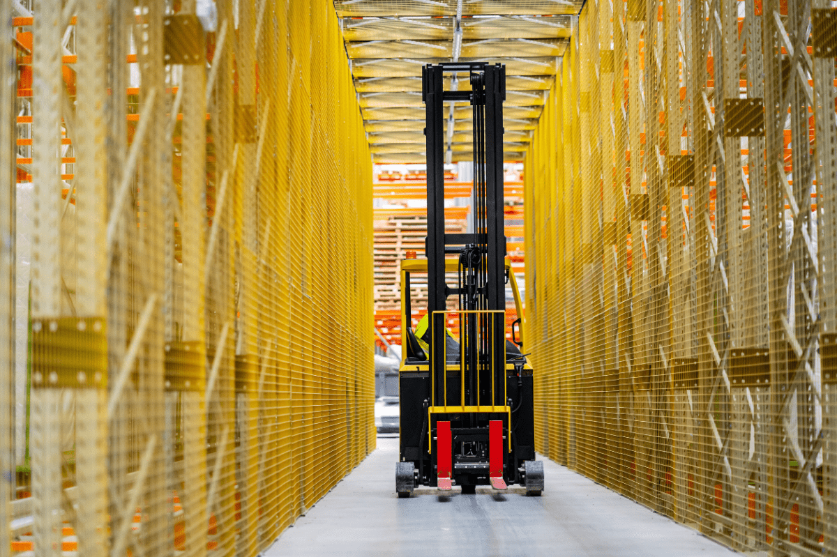 What Was The First Narrow Aisle Forklift?